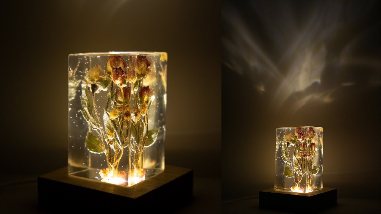 I made my first resin art and it looks just alright - YouTube