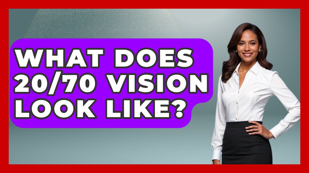 What Does 20 70 Vision Look Like Optometry Knowledge Base YouTube