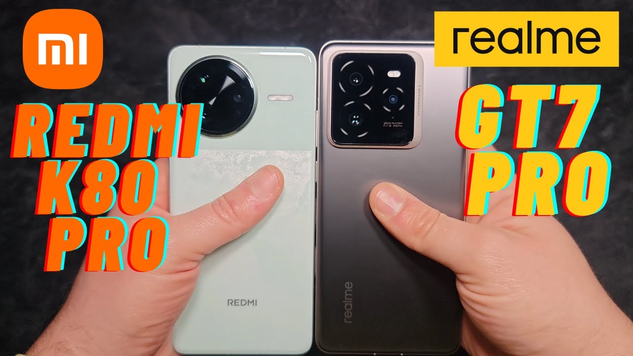Xiaomi Redmi K80 Pro (Poco F7 Ultra) vs Realme GT7 Pro DUELO ÉPICO!! - YouTube