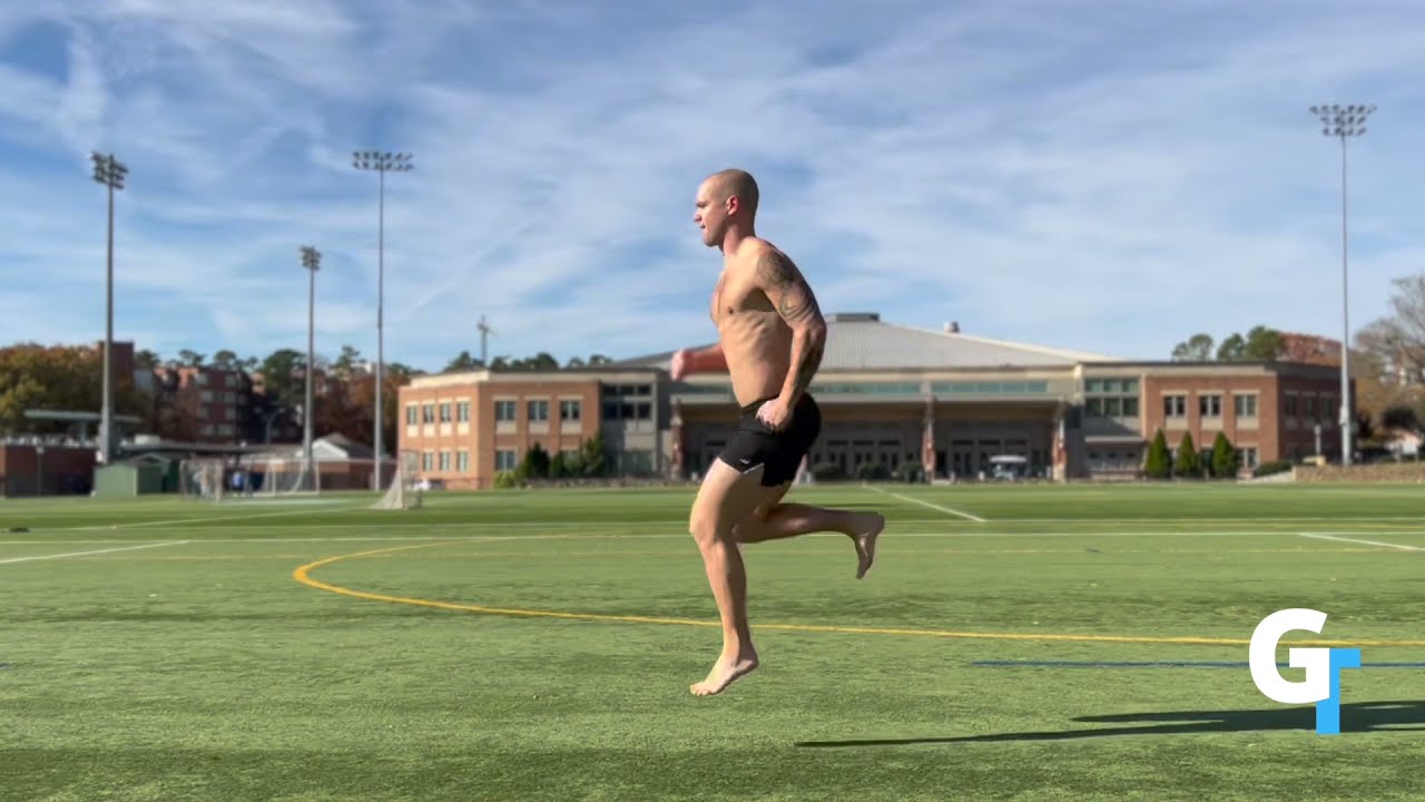 Single Leg Bounding (Running Drill) - YouTube