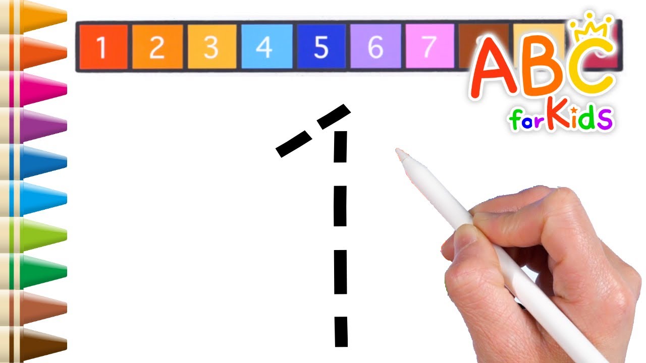 Learn numbers for toddlers | Learn number 1 by matching number puzzles ...