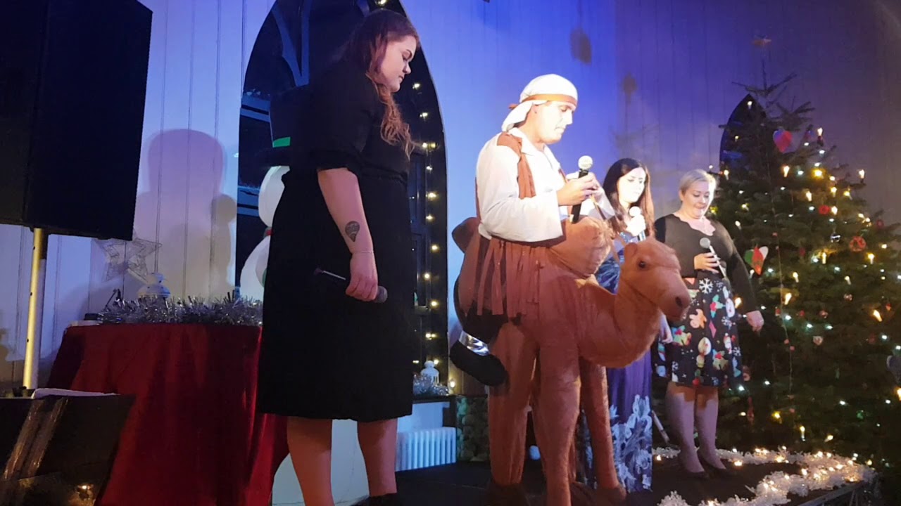 Oh Holy Night. Sung by Delyth Harris, Michael Bennett, Ceri Goodwin and ...