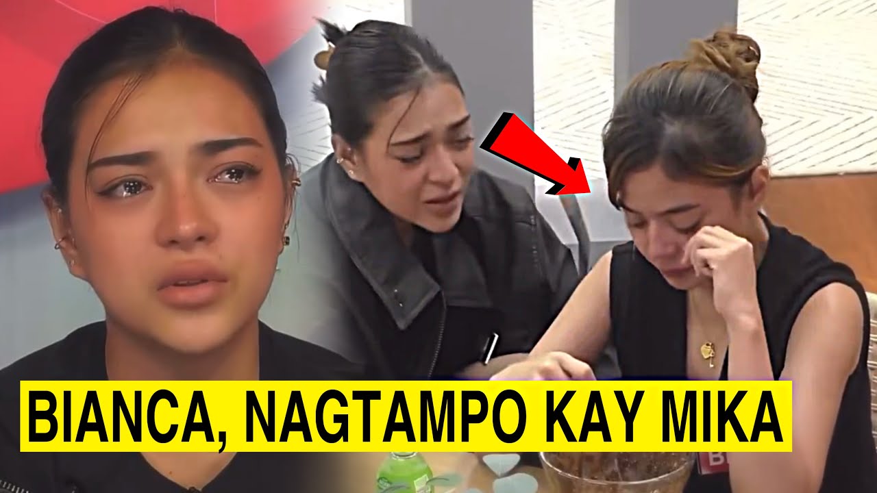 BIANCA NAGTAMPO KAY MIKA PAGKATAPOS NG FACE TO FACE NOMINATION PBB ...