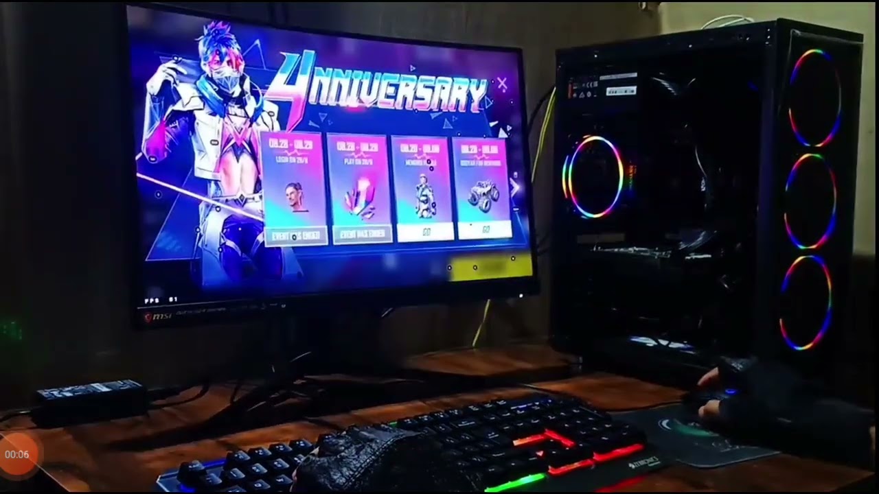 free fire login PC #viral - YouTube