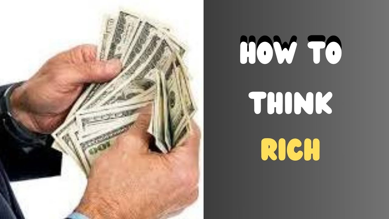 If you want to GET RICH, start thinking like a RICH person#motivation # ...