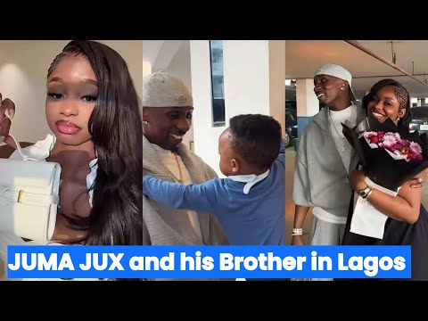 JUMA JUX & SEIN BRUDER VEREINT MIT PRISCILLA & RAKEEM IN LAGOS NIGERIA 🇳🇬 #viralesvideo #trend