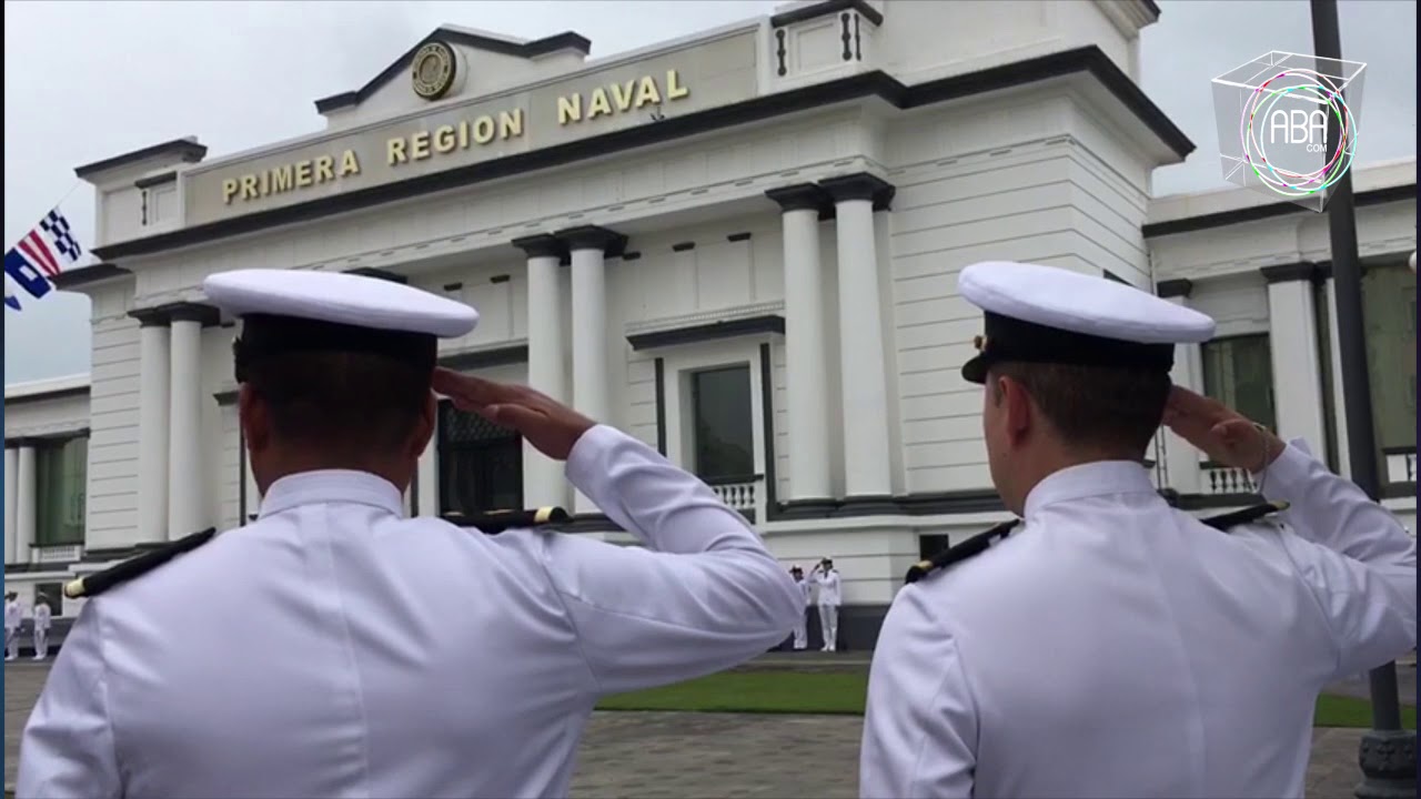 Realizan ceremonia de cambio de mando en la primera Región Naval - YouTube