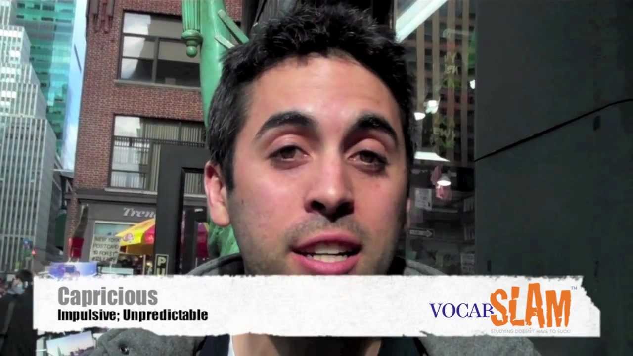 How to use CAPRICIOUS in a sentence - YouTube