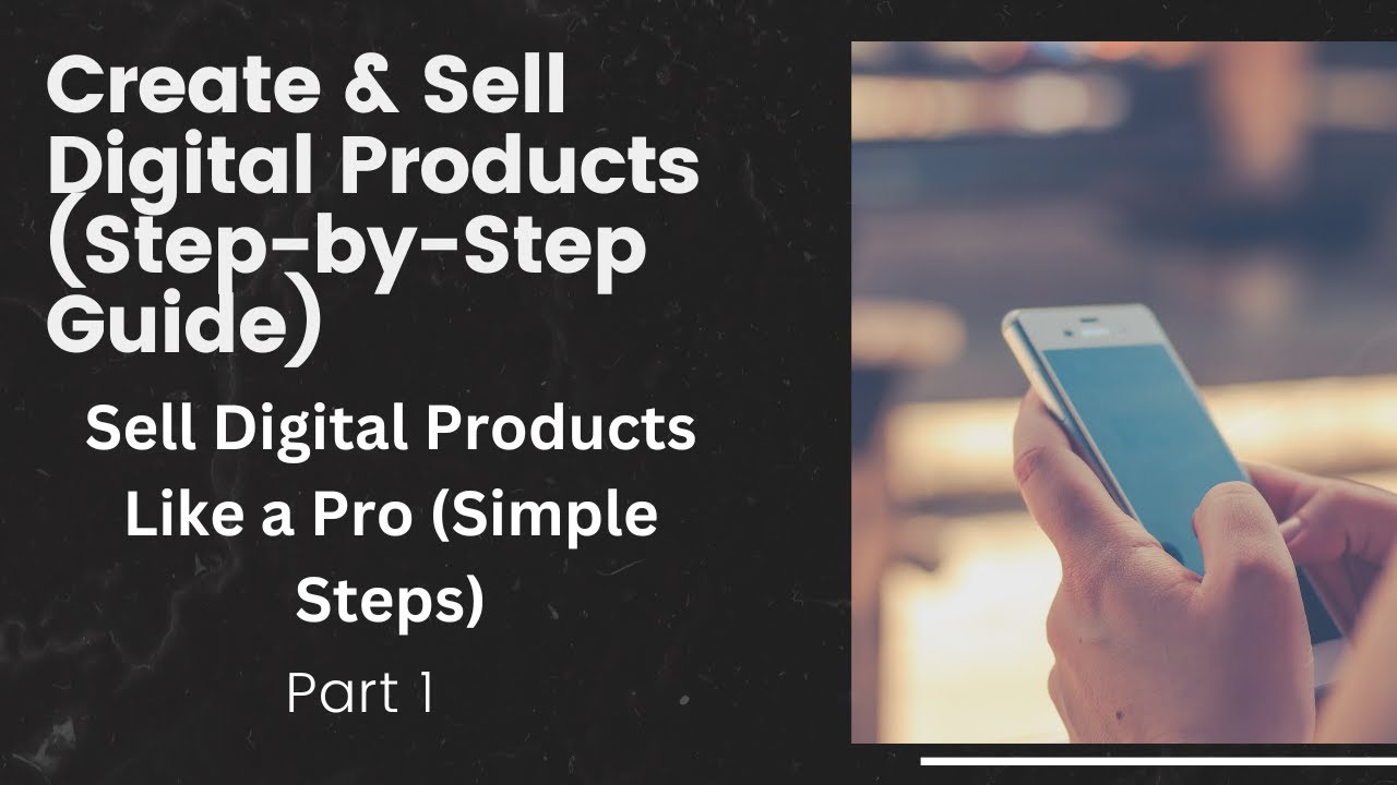 Ultimate Guide to Digital Product Creation || Sell Digital Products ...