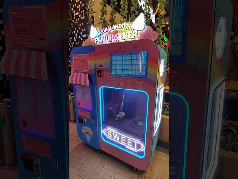 Teknolojik Otomatik Pamuk Şeker Makinası #shorts