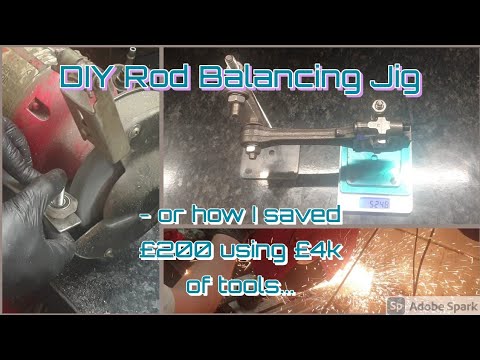 DIY Rod balancing jig - YouTube