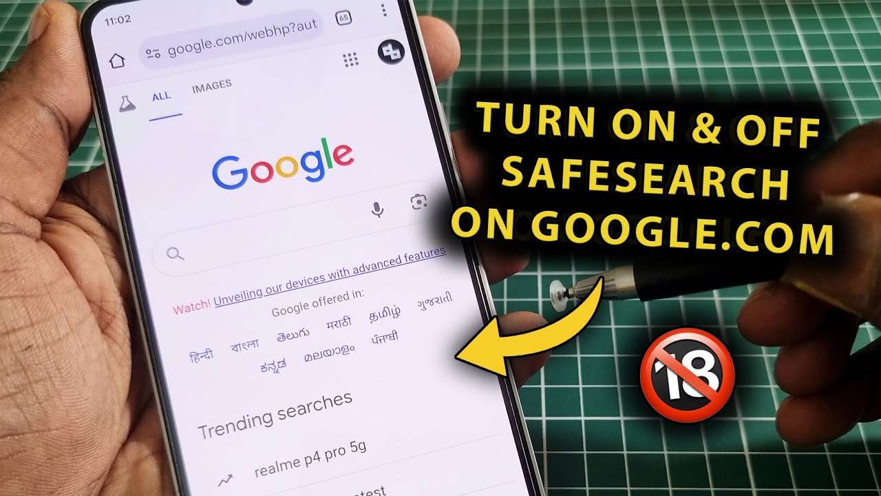 How To Turn On & Off SafeSearch On Google Search! (For Mobile & Desktop ...