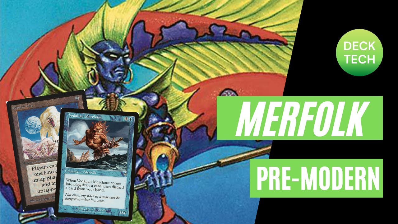 PREMODERN MTG: MERFOLK FISH: Deck Tech - YouTube