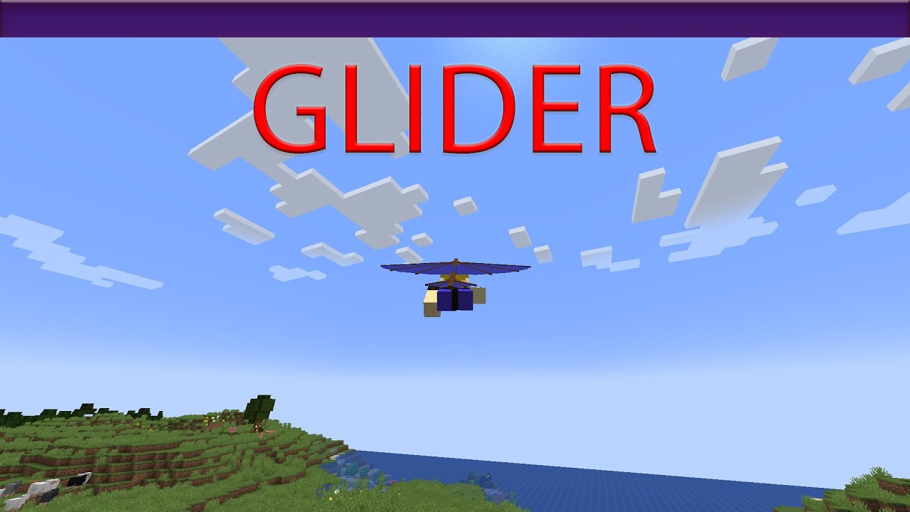 Glider In Minecraft - YouTube