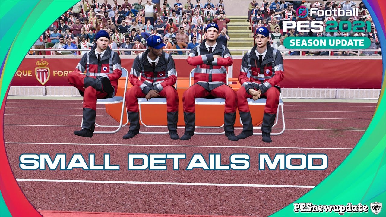 PES 2021 Small Details Mod by Hawke - YouTube