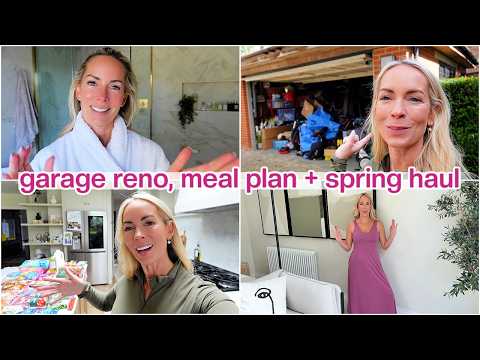Day in the Life, Garage Plans, Grocery Haul + Meals, Huge Spring Haul | Emily Norris