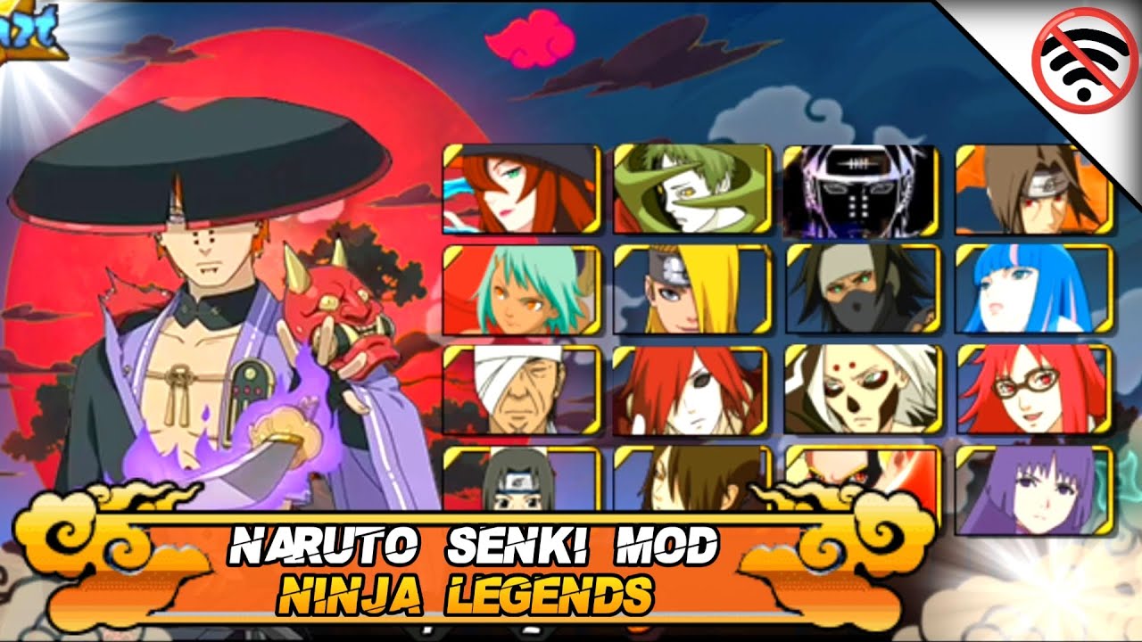 UPDATE Naruto Senki Mod || Naruto Senki || Full Karakter || HD Skills ...