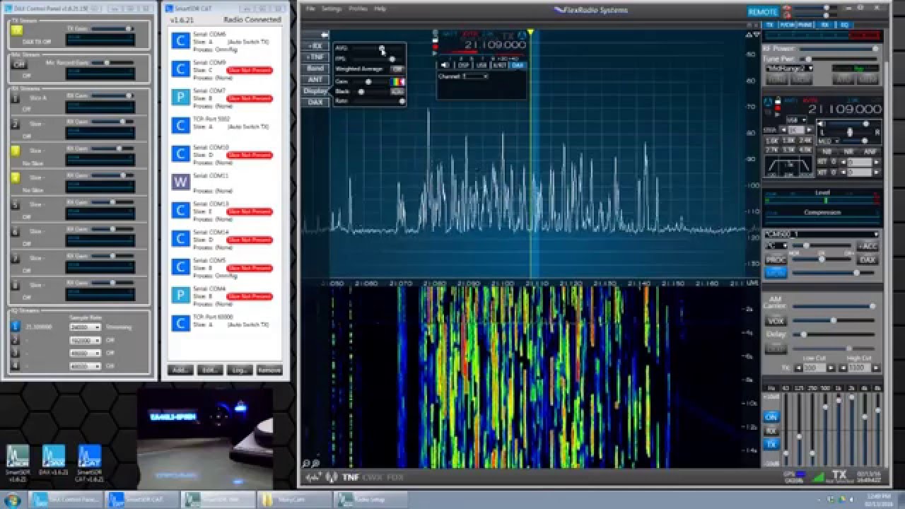 Manejo de SmartSDR de FlexRadio (Parte II) - YouTube