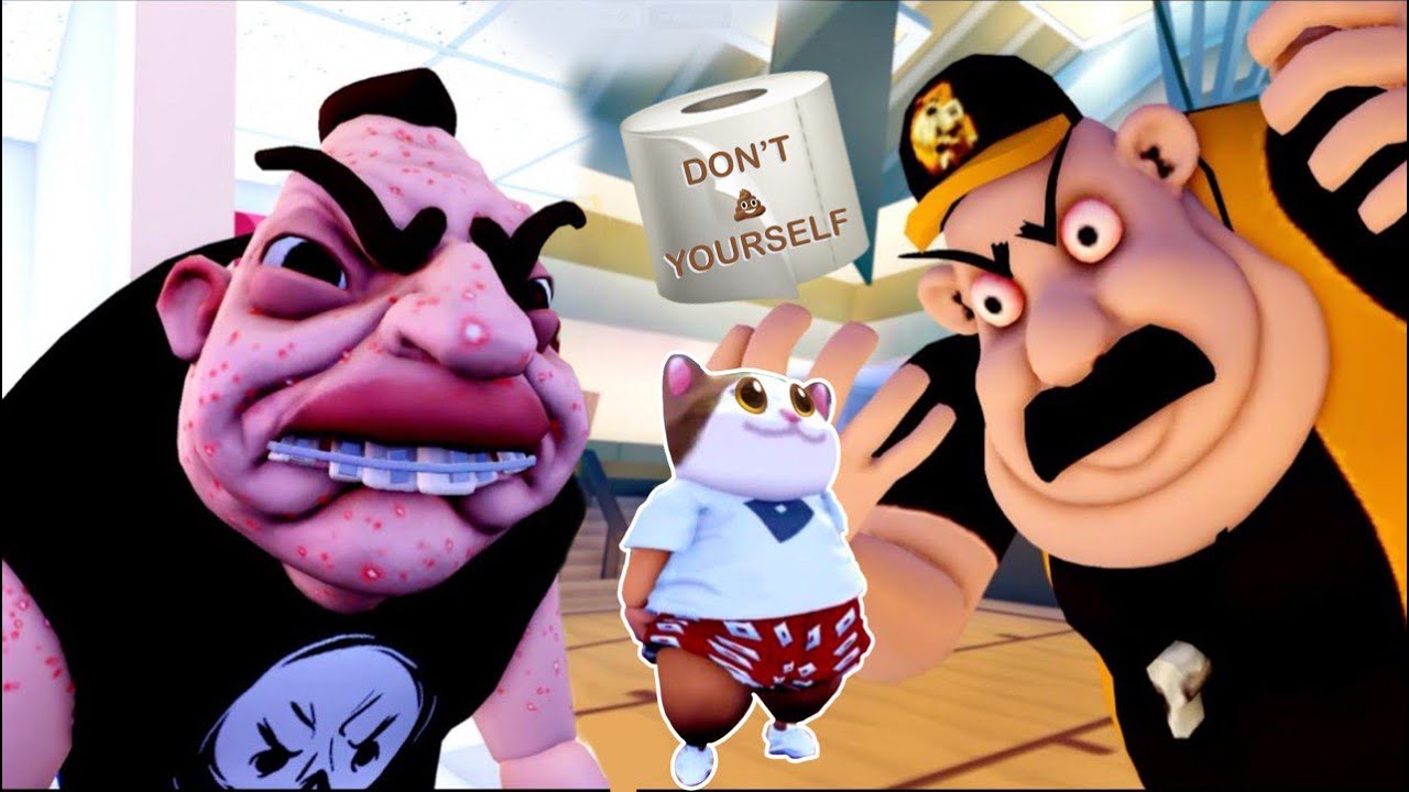 DON'T POOP YOURSELF AT SCHOOL (Obby) Cat Roblox Obby Gameplay ...