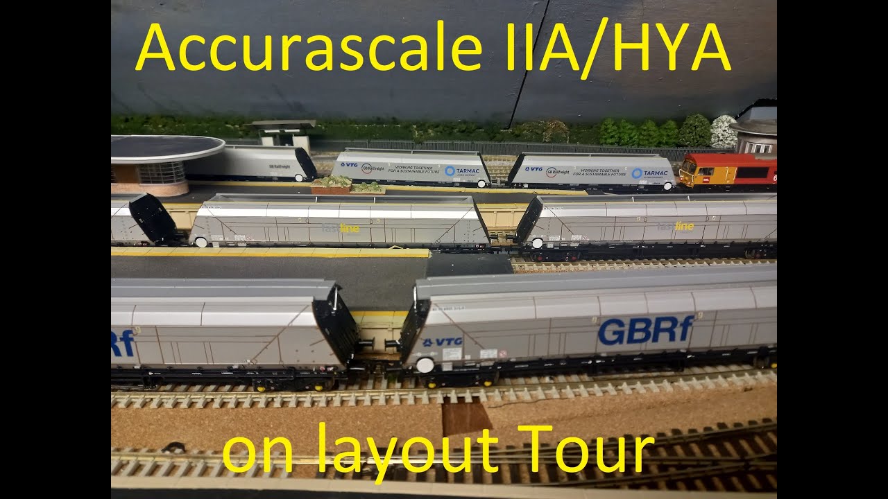 Accurascale IIA/HYA Wagons & Layout Tour - YouTube