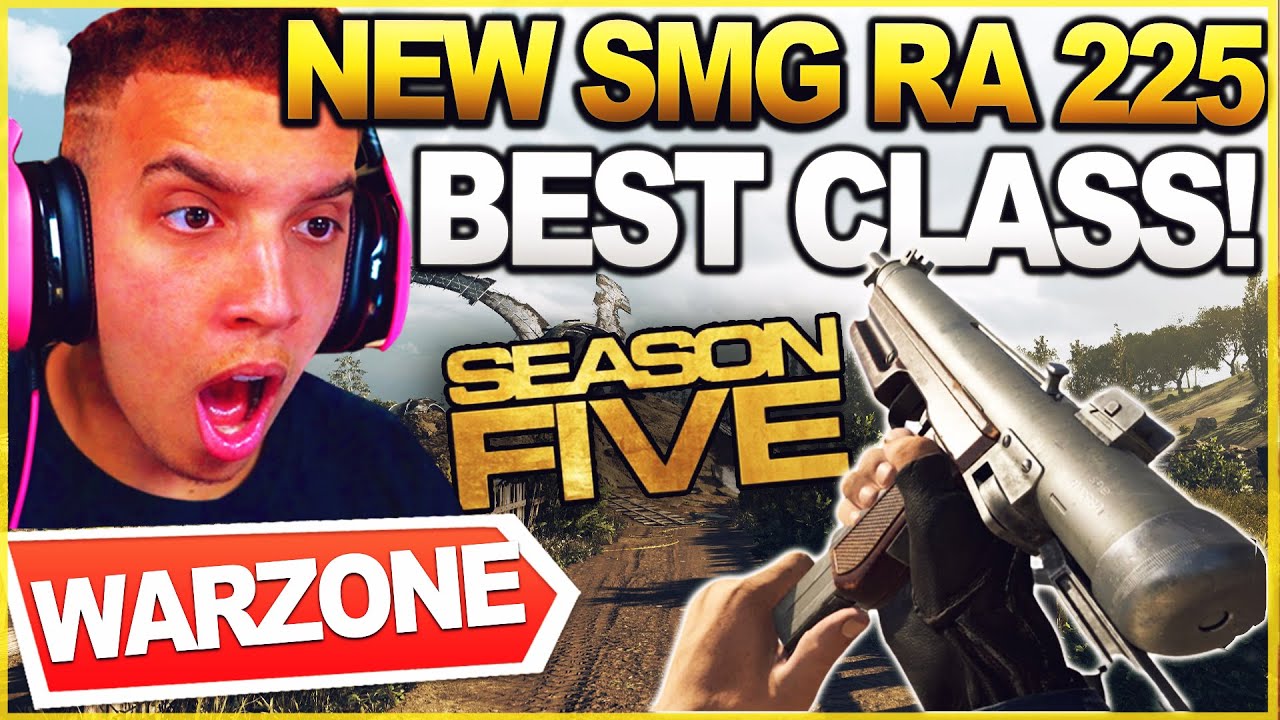 Swagg Tries to NEW SMG RA225 Loadout AFTER SEASON 5 UPDATE! - Warzone ...