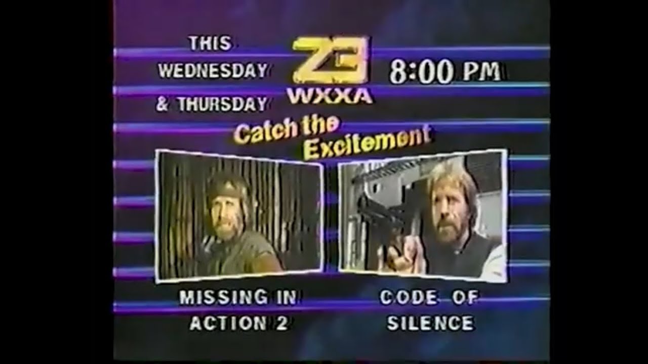 WXXA Commercial Breaks (November 1, 1987) - YouTube