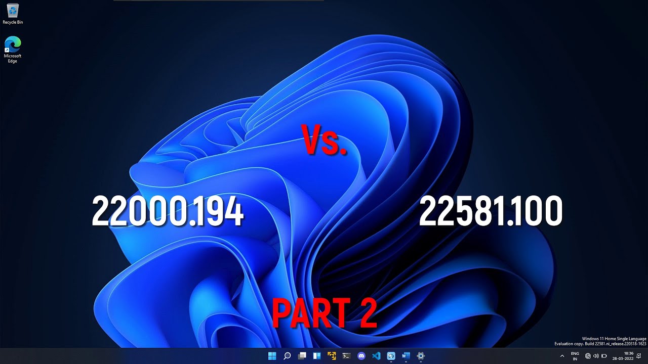 Windows 11 RTM Vs. Windows 11 Dev - Part 2 - YouTube