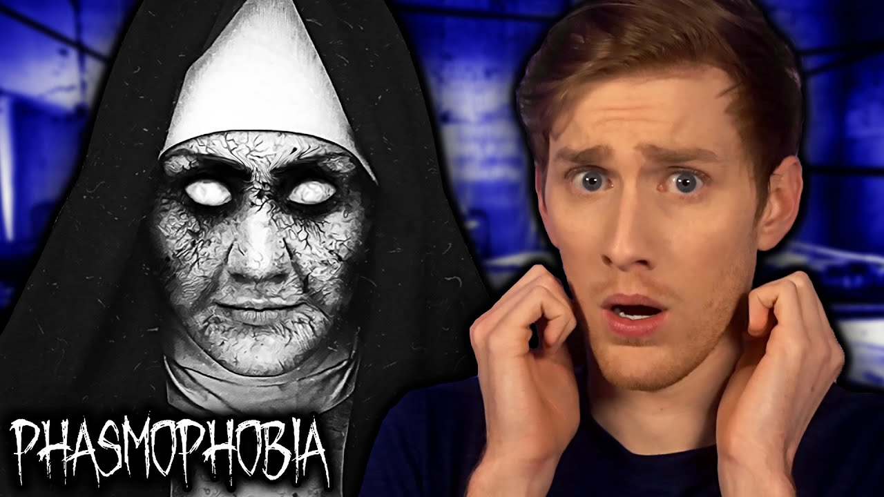 HARDEST DIFFICULTY = MORE SCARES! | Phasmophobia [Co-Op Gameplay] (ft. Dead Squirrel, Ria & More ...