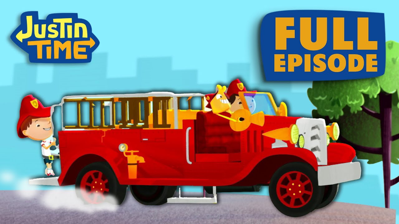 To the Rescue! 🚒 FULL EPISODE | Justin Time Season 2 - YouTube