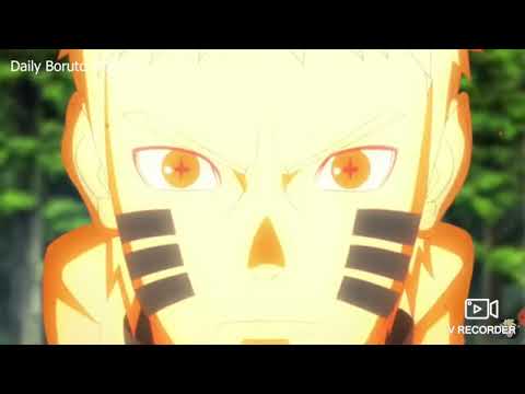 Sarada See Nine Tails power for The first Time