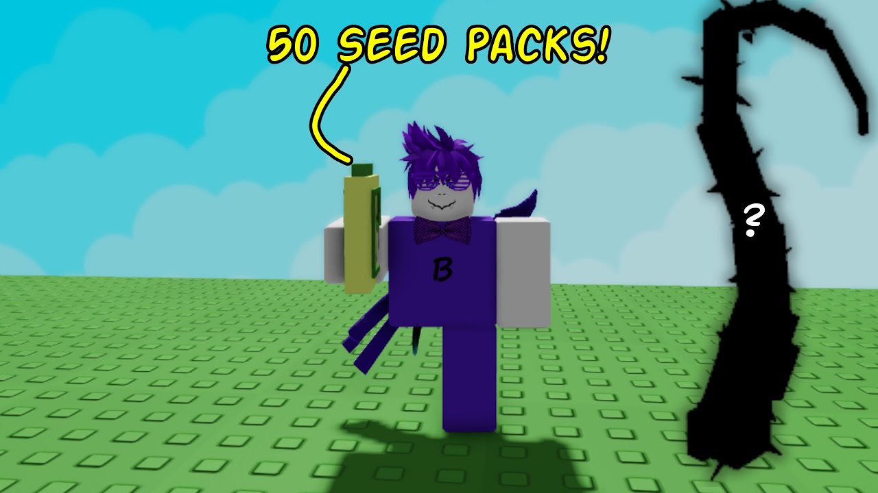 Opening 50 SPROUT SEED PACKS in Grow A Garden! (I got lucky) - YouTube