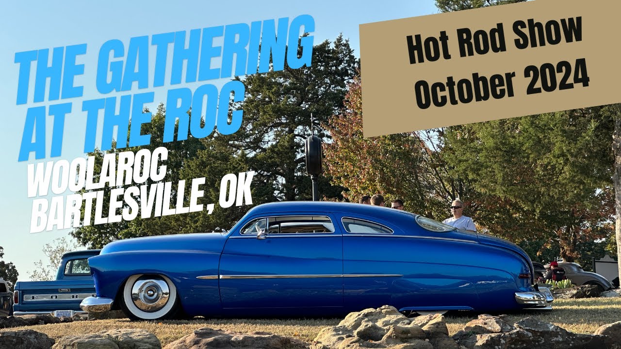 Gathering at the Roc Hot Rod Show Woolaroc Bartlesville, Oklahoma 2024 ...