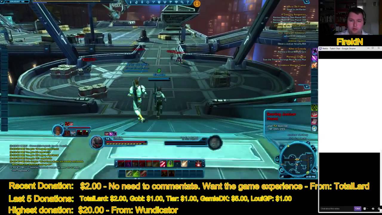 Firekin plays Star Wars: The Old Republic - 1 / 6 - YouTube