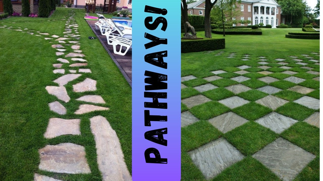 Step into Style: 55 Creative Grass Pathways for Your Yard - YouTube