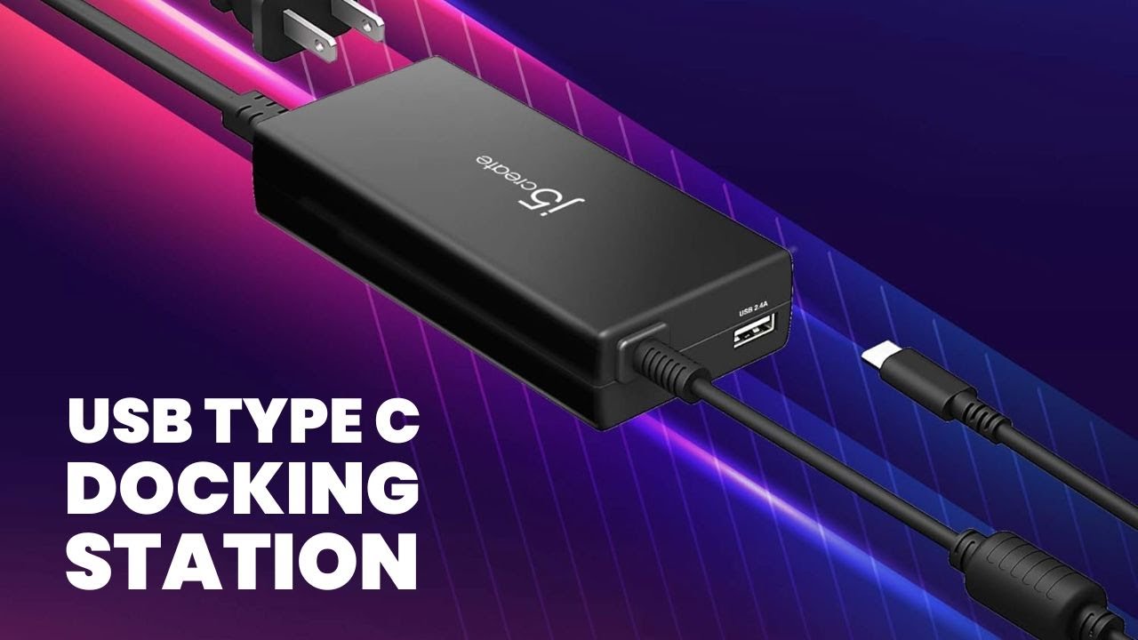 Boost Your Setup with j5create USB C Docking Station: 3 Displays & 100W ...
