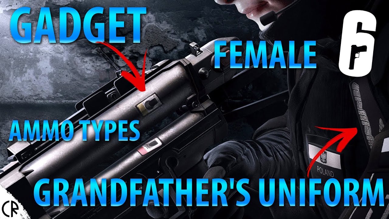 Polish Attacker Zofia With Gadget! - White Noise - Tom Clancy's Rainbow ...