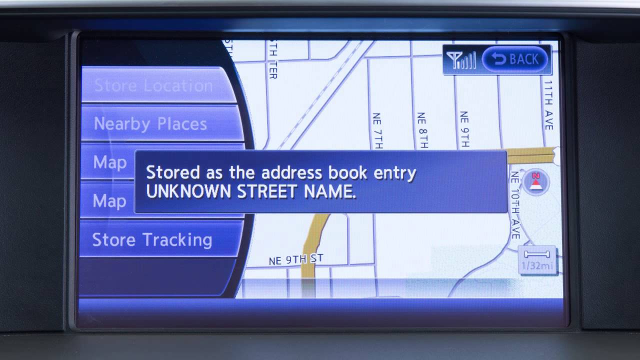 2015 Infiniti Q70 - Map Button (if so equipped) - YouTube