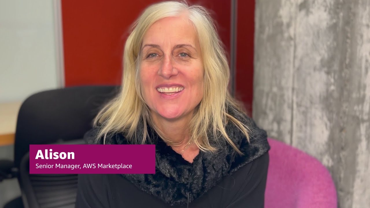 Meet Alison, Senior Manager, AWS Marketplace | Amazon Web Services ...