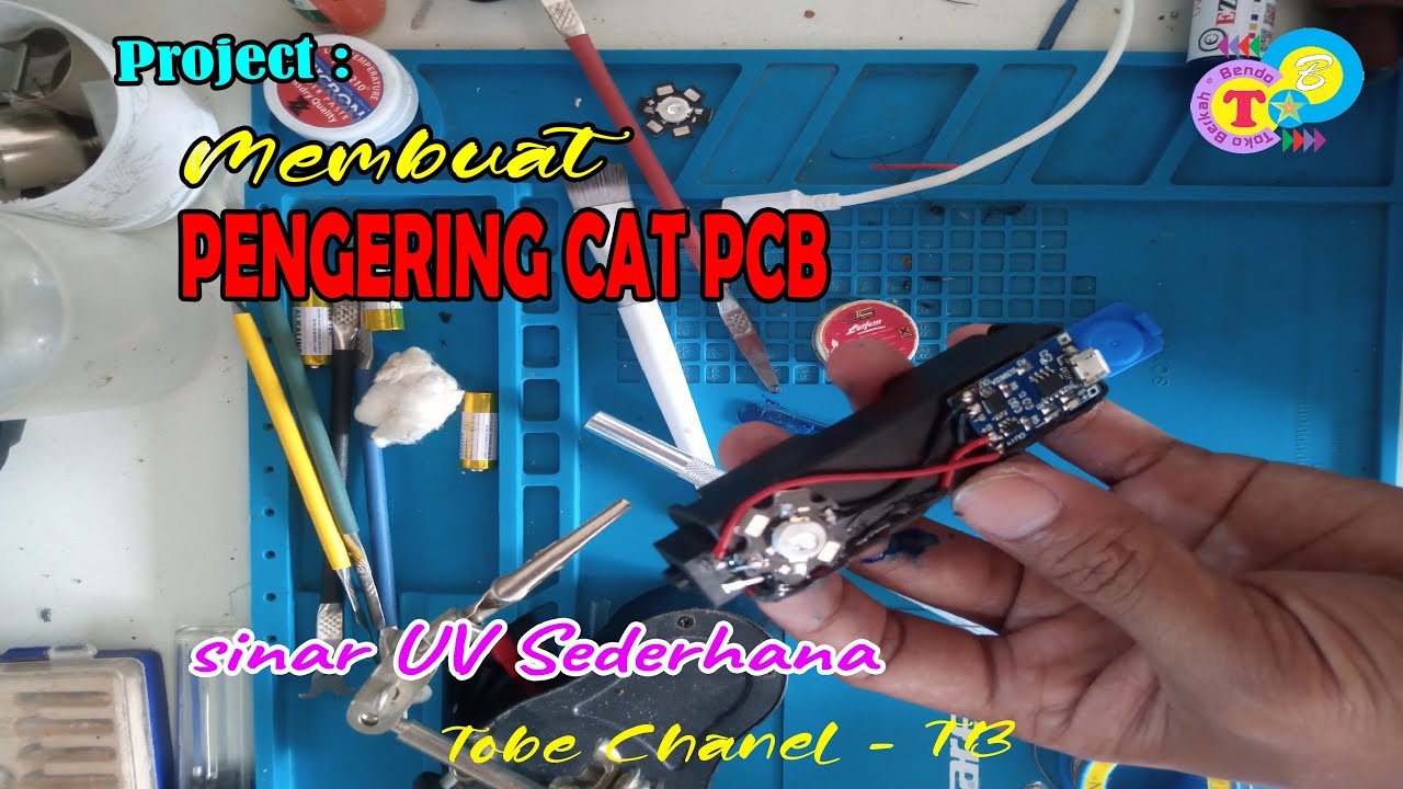 Lampu UV | Pengering Cat PCB UV | Alat Pengering Cat PCB - YouTube