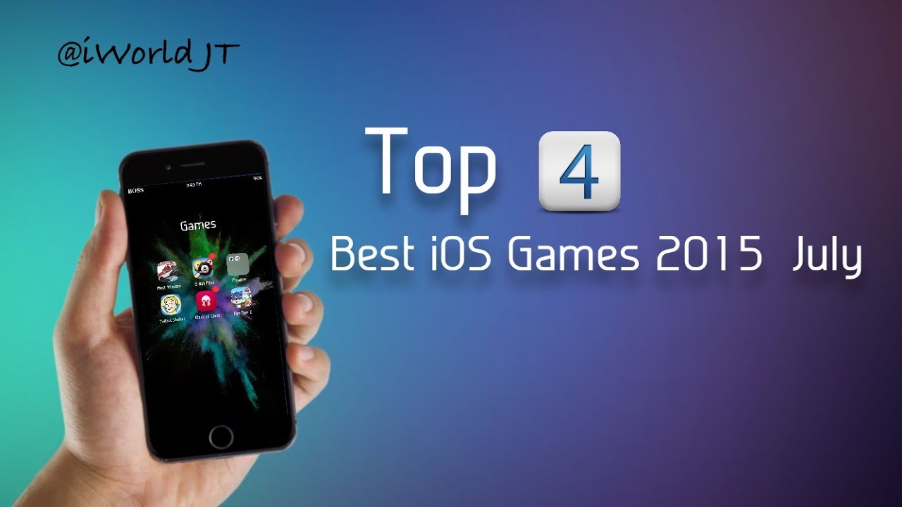 Top 4 Best iOS Games 2015 July - YouTube