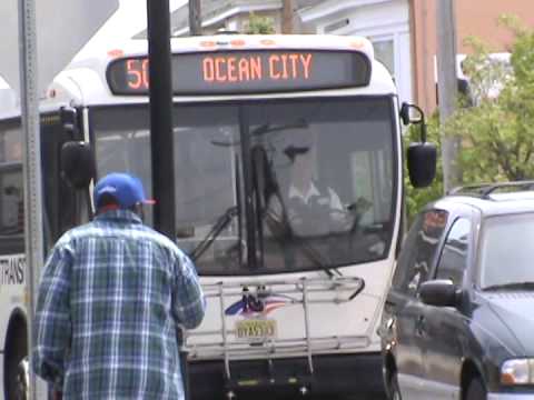 NJ Transit: An Atlantic City Straight Bus Flush - YouTube