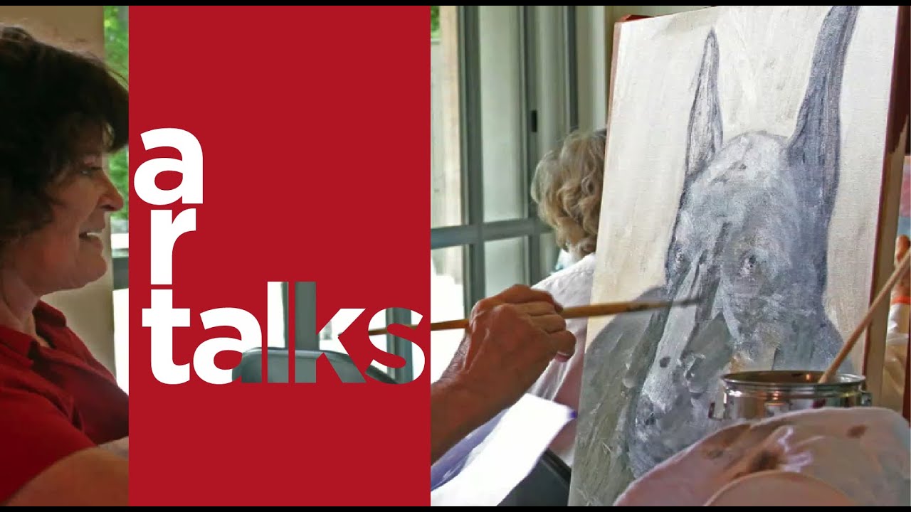 ARTalks 6: Painter Sheri Erickson, Pet Portraiture, Summer 2014 - YouTube