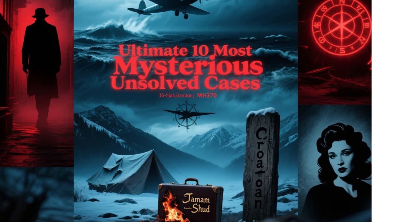 10 Most Mysterious Unsolved Cases in History - YouTube