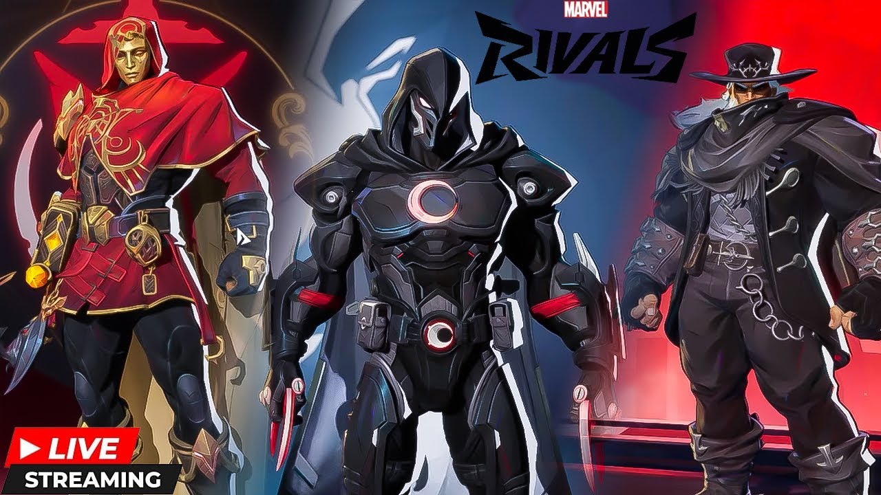 LIVE - MARVEL RIVALS RANKING UP TO GRANDMASTER FROM DIAMOND... - YouTube