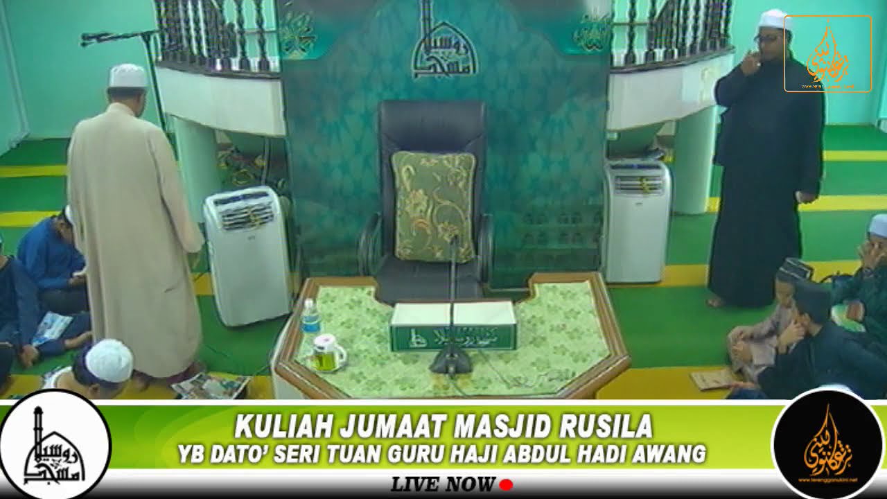 [ Live Now ] KULIAH DHUHA MASJID RUSILA,MARANG, 22 Zulhijjah 1440H ...