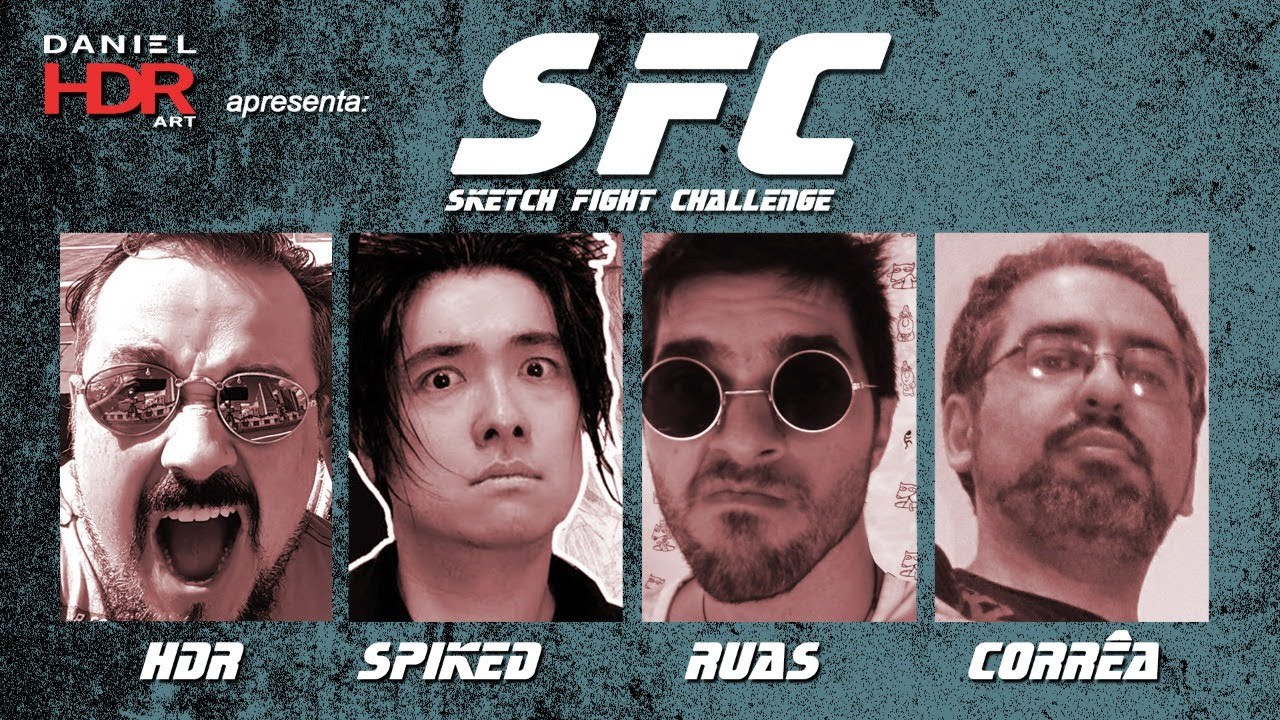 SFC: Sketch Fight Challenge #02 Daniel HDR Art - YouTube