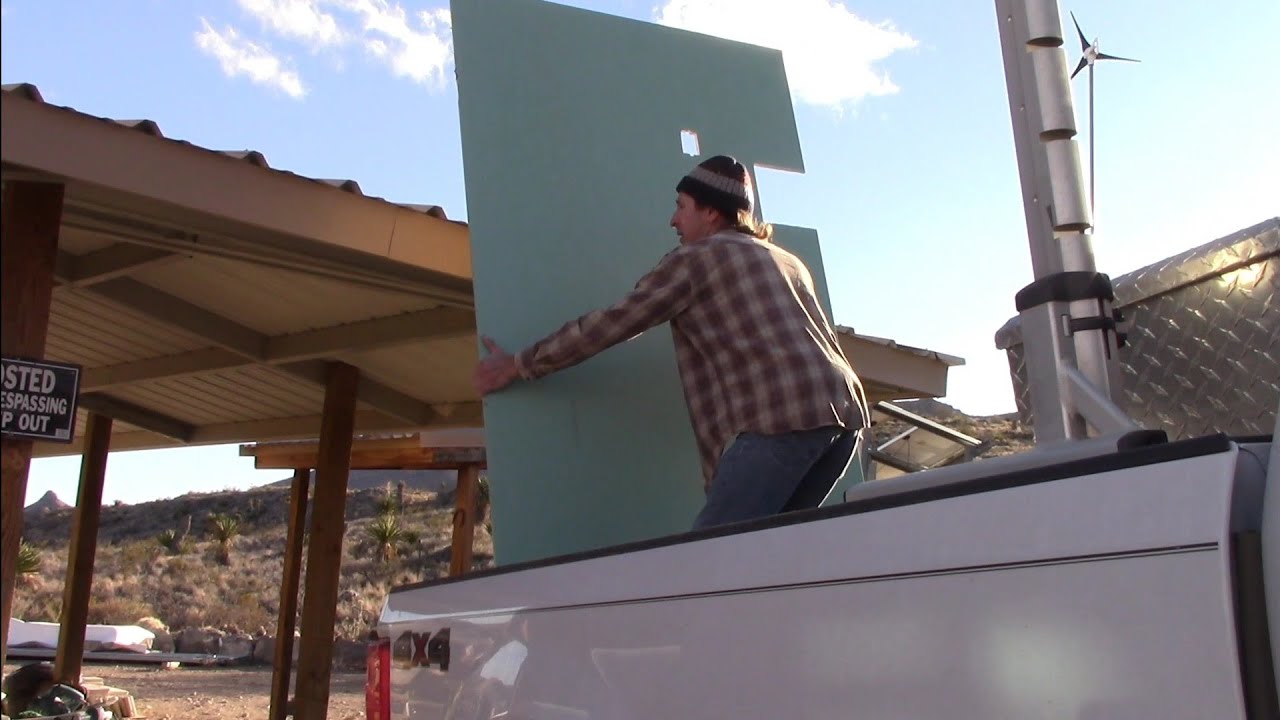 Hardibacker and sheet rock work @Timeline Ranch - YouTube