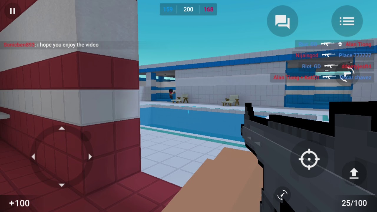 Playing block strike for 3 minutes - YouTube