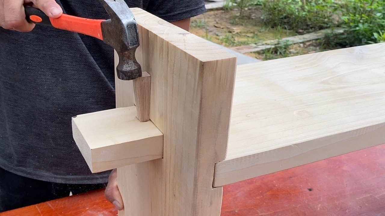 Easy Woodworking Projects | Build A Sturdy Bench - That Can Be Easily ...