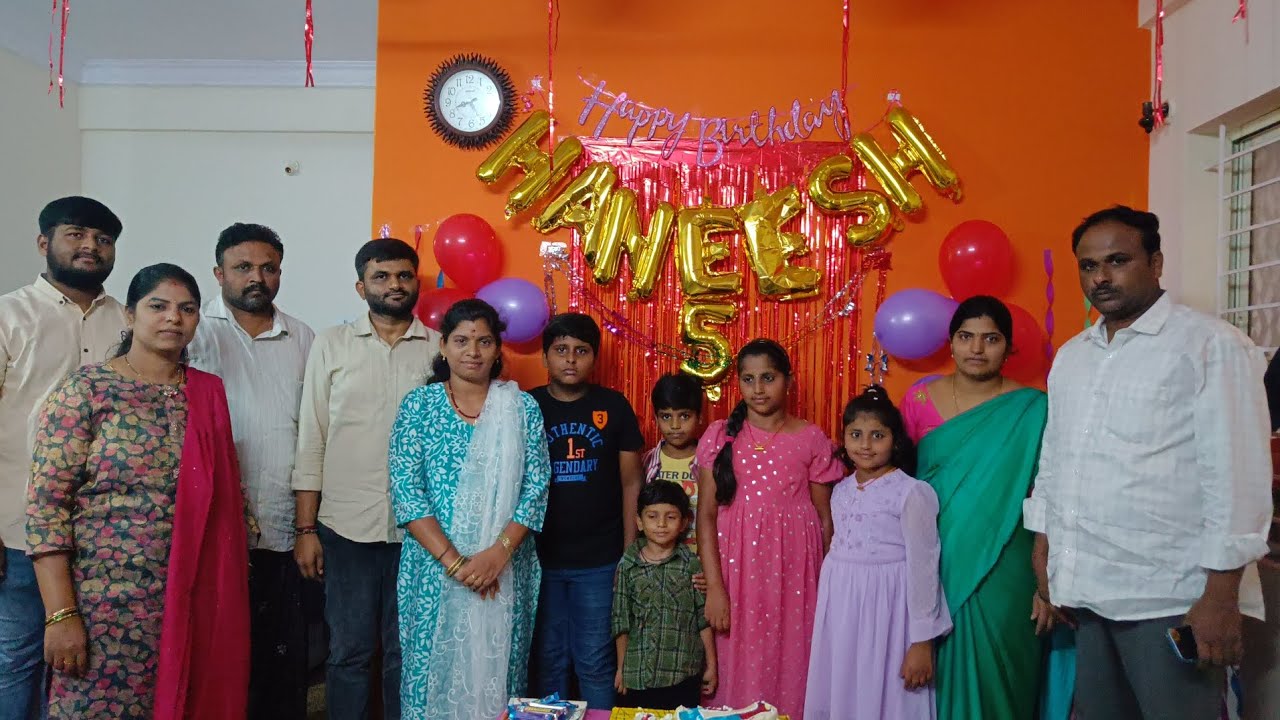 Happy Birthday Haneesh - YouTube